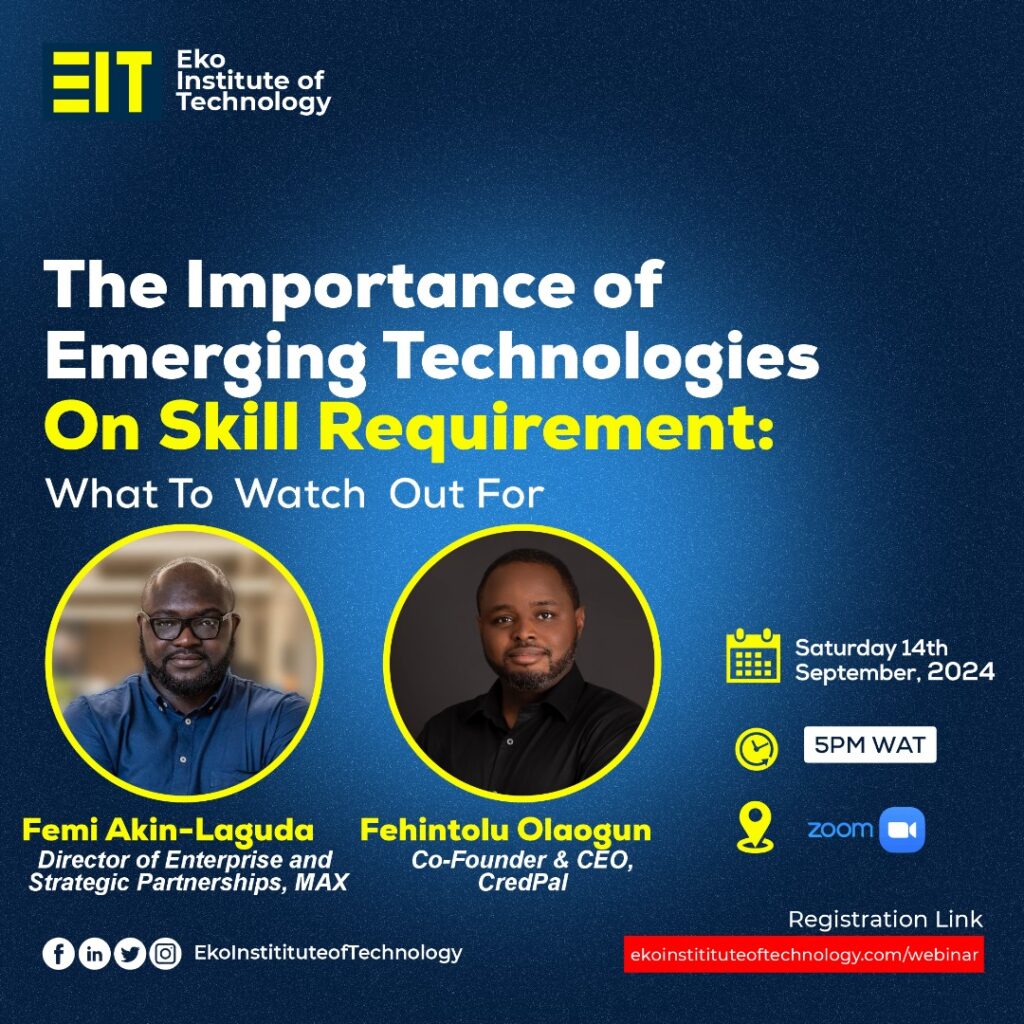 Webinar - Eko Institute of Technology